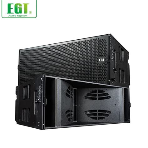 Buy Professional Large Powerful Line Array Full Range Dual 12 Inches Passive Line Array From