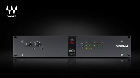 Digigrid Ios Xl Soundgrid Audio Interface Waves Audio