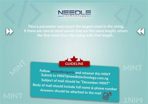 Monthly Coding Challenge For Developers With Reward Programming Nigeria