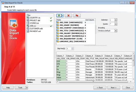 Data Import For Oracle Sqlmanager