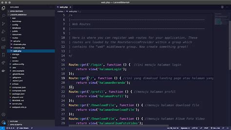 Tutorial Laravel 8 Untuk Pemula Membuat Halaman Sederhana Di