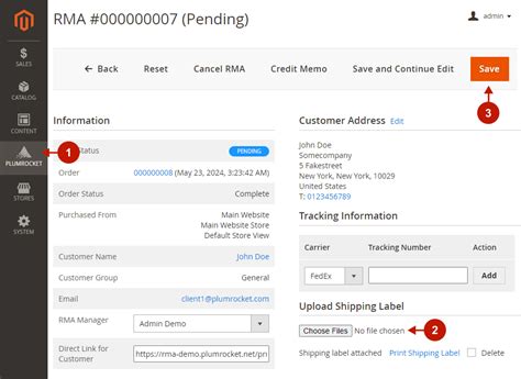 How To Create A Magento 2 Rma Shipment Label