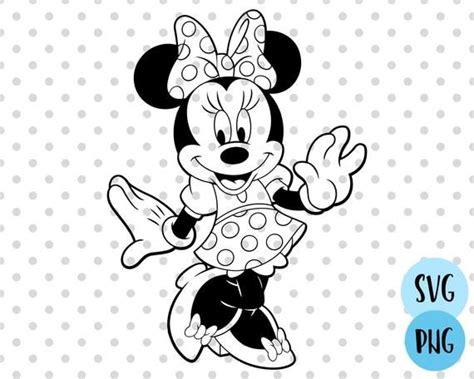 Minnie Mouse Body Outline