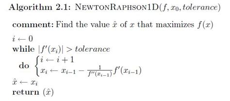 Newton Raphson算法newtown Raphson Csdn博客