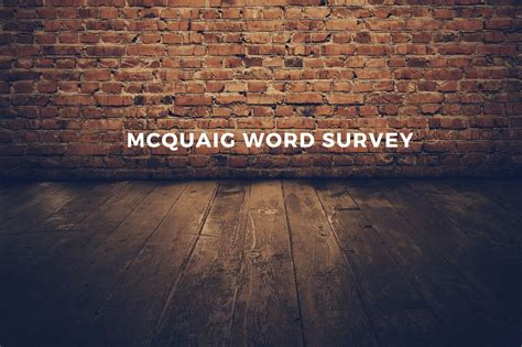 Recruiting With The Mcquaig Word Survey