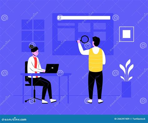 People Analyze And Validate Business Processes Male Employee Reviewing