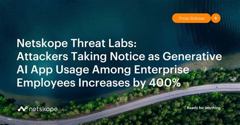 Netskope Threat Labs Attackers Taking Notice As Generative Ai App Usage Among Enterprise