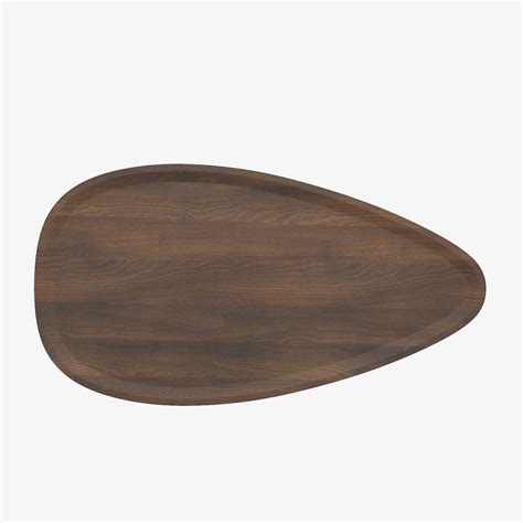 Table Basse Triangle Arrondi Orphée Potiron Paris