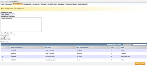 Assign A Master Plan Instance To A Dunning Group Aria Knowledge Central