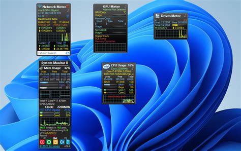 How To Display Cpu Gpu And Ram Usage Natively On Windows 11 Isoriver