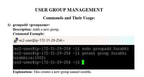 surabhi k on linkedin 🚀 exploring linux group management commands 🖥️