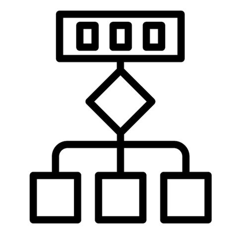 Premium Vector Process Flowchart Vector Illustration