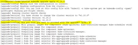Kubernetes Cluster Upgrade Step By Step K Academy