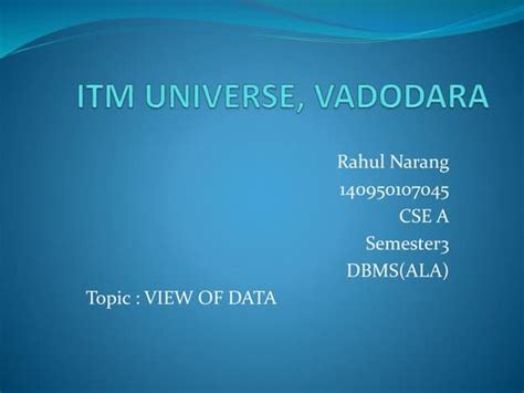 Data Models Ppt