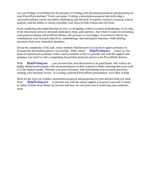 Dissertation Proposal Powerpoint Defense Pdf Thesis Microsoft