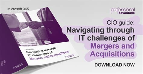 Peter Brakatselos on LinkedIn: CIO Guide: Navigating through IT challenges of Mergers and ...