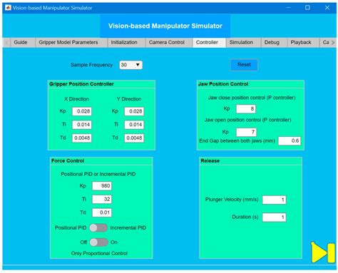 Actuators Free Full Text On A Vision Based Manipulator Simulator