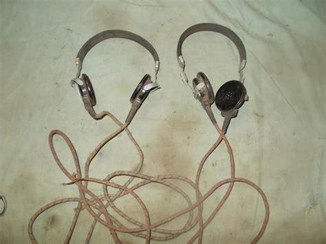 Stará Vojenská Sluchátka Tesla 4000 Ohmů2 Typypěknýpůdní Nález Aukro