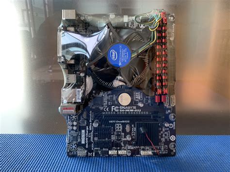 เมนบอร์ด Gigabyte Ga H81m Ds2 Socket 1150 Cpu I3 4160 แรม 8gb Ddr3 Noฝาหลัง สวยๆพร้อมใช้งาน