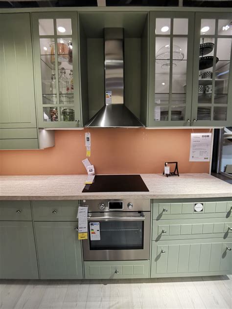Fresh And Modern Ikeas Stensund Light Green Kitchen Fronts
