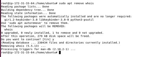 How To Install Whois On Ubuntu 2204