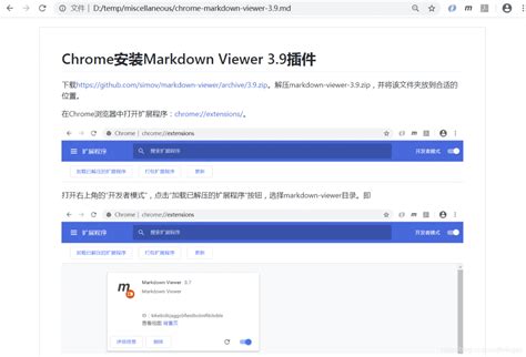 Installing Markdown Viewer Plug In For Chrome ProgrammerAH