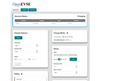OpenEVSE Charging Limited To A OpenEVSE OpenEnergyMonitor Community