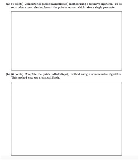 6 Given The Following Java Code Fragment Implement