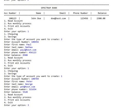 Solved Cst8132 Object Oriented Programming Lab 4 Banking System I