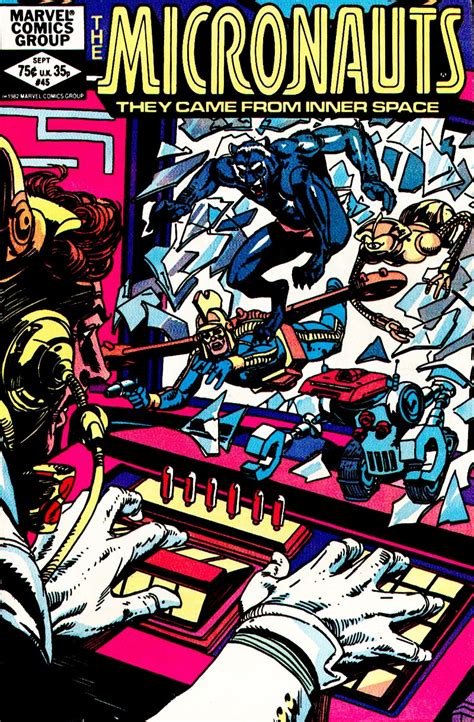Micronauts 45 Cover In Josh Fs Covers Comic Art Gallery Room