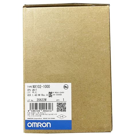 nx102 1000 programmable plc controller omron cpu unit module omron