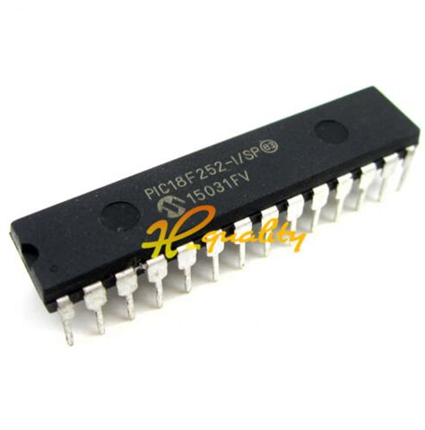 1pcs pic18f252 i sp dip 28 microcontroller pic18f252 32k 40mhz mc ebay