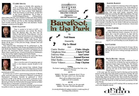 Barefoot In The Park