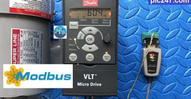 LabView Modbus RTU Danfoss FC Tutorial Plc Com