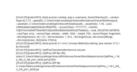 server crashes due to mods r curseforge