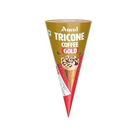 Amul Gold Coffee Tricone Ice Cream Cone Price Buy Online At ₹45 In India