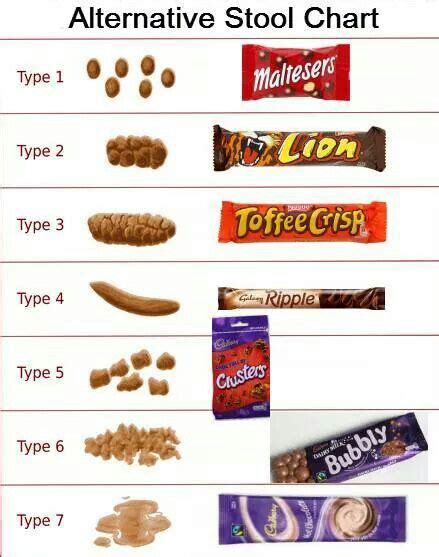 Bristol Stool Chart I Almost Never Want To Eat Chocolate Again