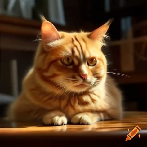 Orange Cat On Craiyon