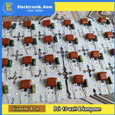 Jual Pcb And Komponen Lampu Led 10 Watt Ac 220 Murah And Kualitas Bagus Shopee Indonesia