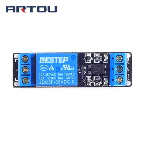 PCS Channel V V Relay Module Low Level Trigger Optocoupler Isolation In Integrated