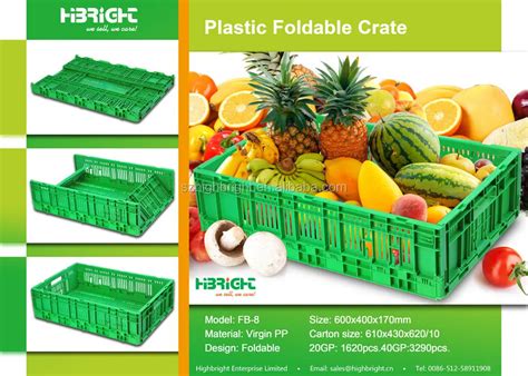 Folding Stackable Plastic Vegetable Bins Buy Vegetable Bins Folding Vegetable Plastic Basket