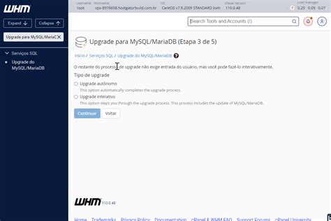 como alterar a versão do mysql em servidores vps e dedicados linux