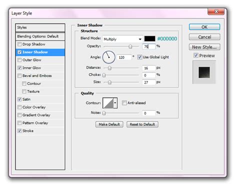 Rectangle Inner Shadow Tutorialchip