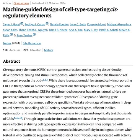 Computational Optimization Of Dna Activity Coda Is Published