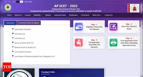 AP ECET Application Registration Begins Exam On May Apply Here Times Of India