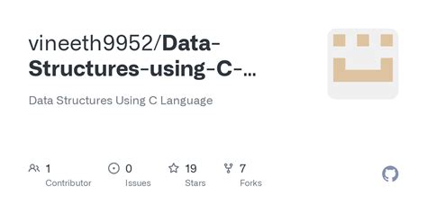 Github Vineeth9952data Structures Using C Language Data Structures
