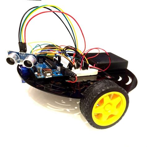 Arduino UNO Robot Kit Complete With Electronics Chassis Tinkersphere