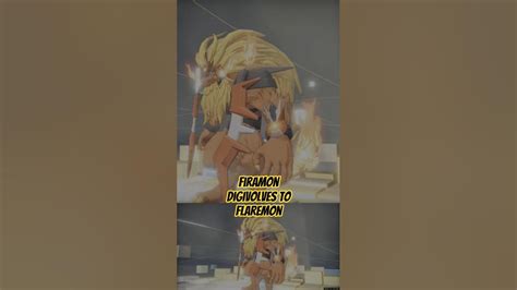 Firamon Digivolves To Flaremon Digimonstorytimestranger Shortsfeed