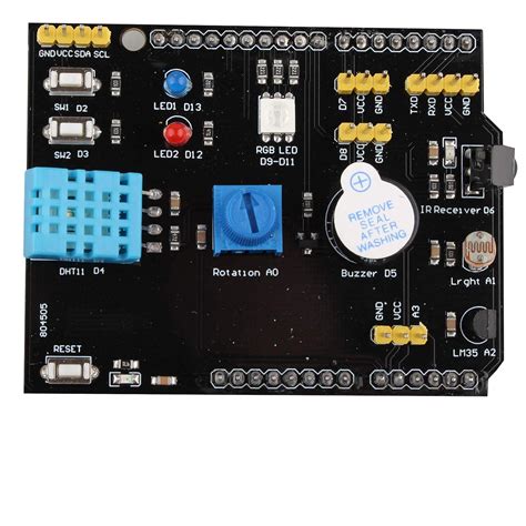 Haljia Expansion Board Module 9 In 1 Multifunction Expansion Board