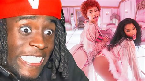 Video Kai Cenat Reacts To Ice Spice And Nicki Minaj Princess Diana